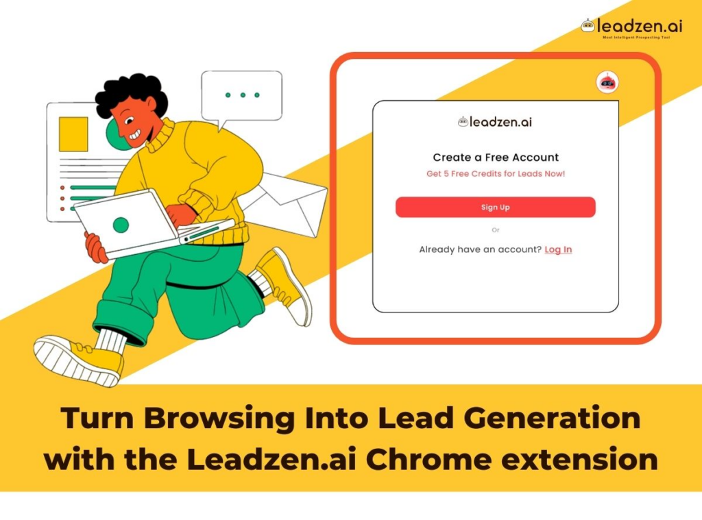 Lead Generation Made Easy With Leadzen.ai Chrome Extension