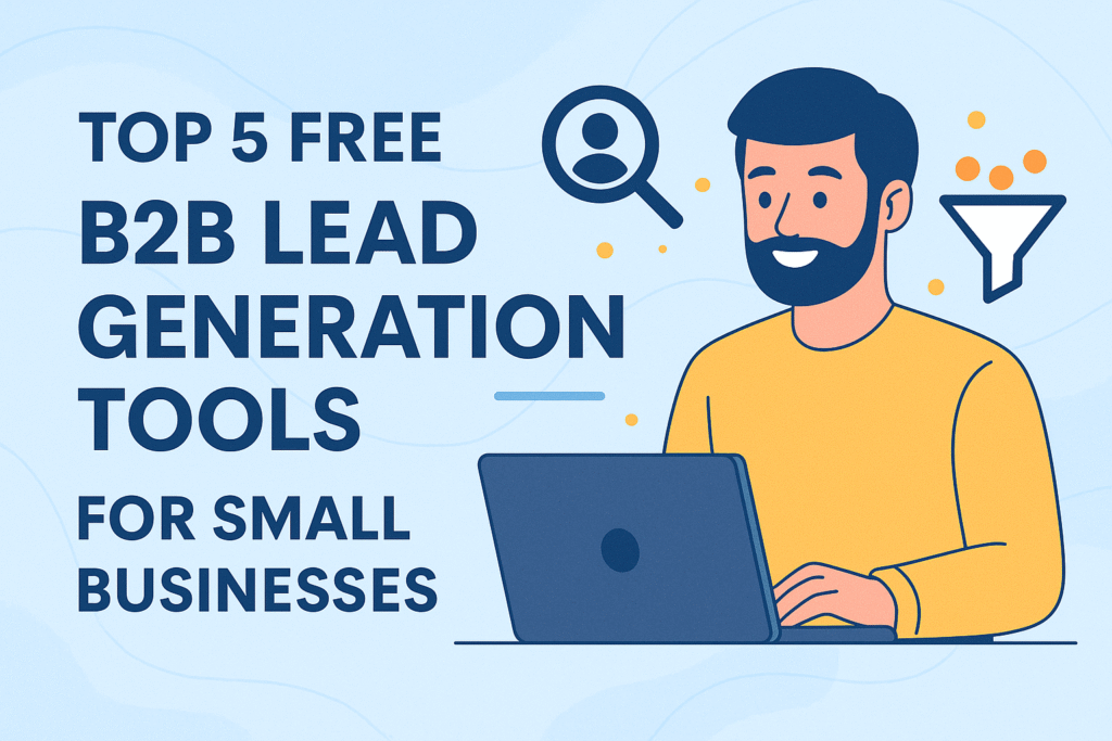 5 Free B2B Lead Gen Tools for Small Businesses - Leadzen
